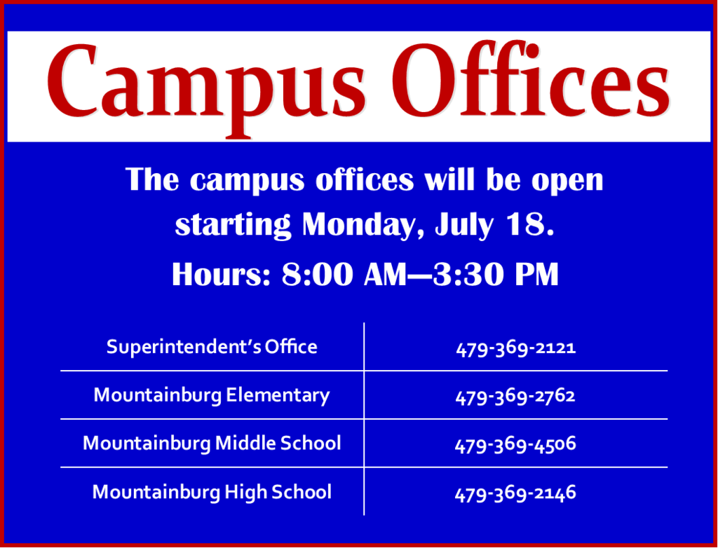 Live Feed | Mountainburg Public Schools